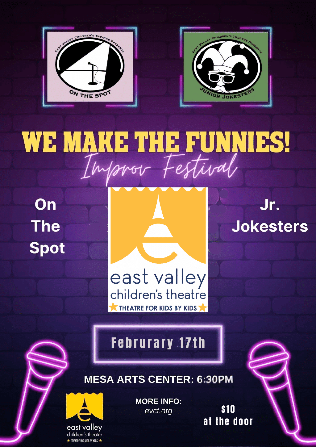 Improv Festival | East Valley Children's Theatre